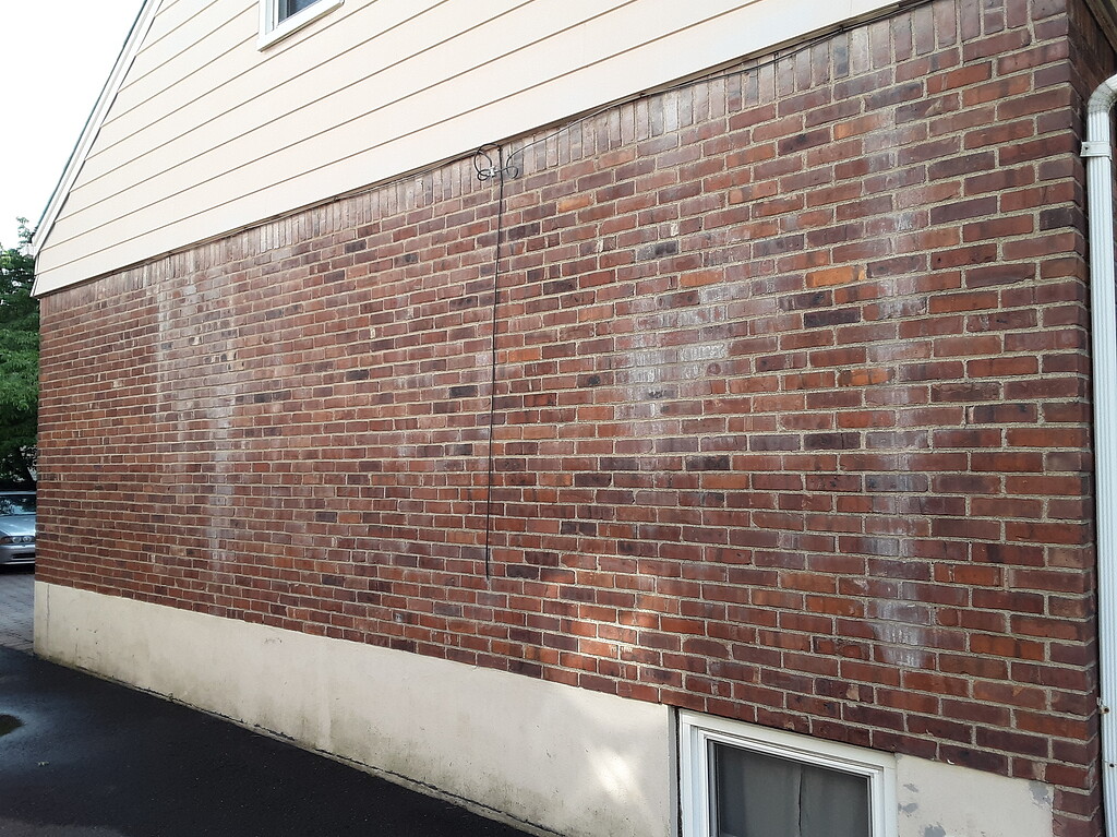 Oxidation Running Down on Brick - Stains/Surfaces - Pressure Washing ...