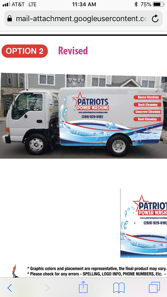 Service Truck Decals - Marketing - Pressure Washing Resource