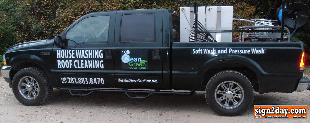 Trailer Signs - Residential - Pressure Washing Resource