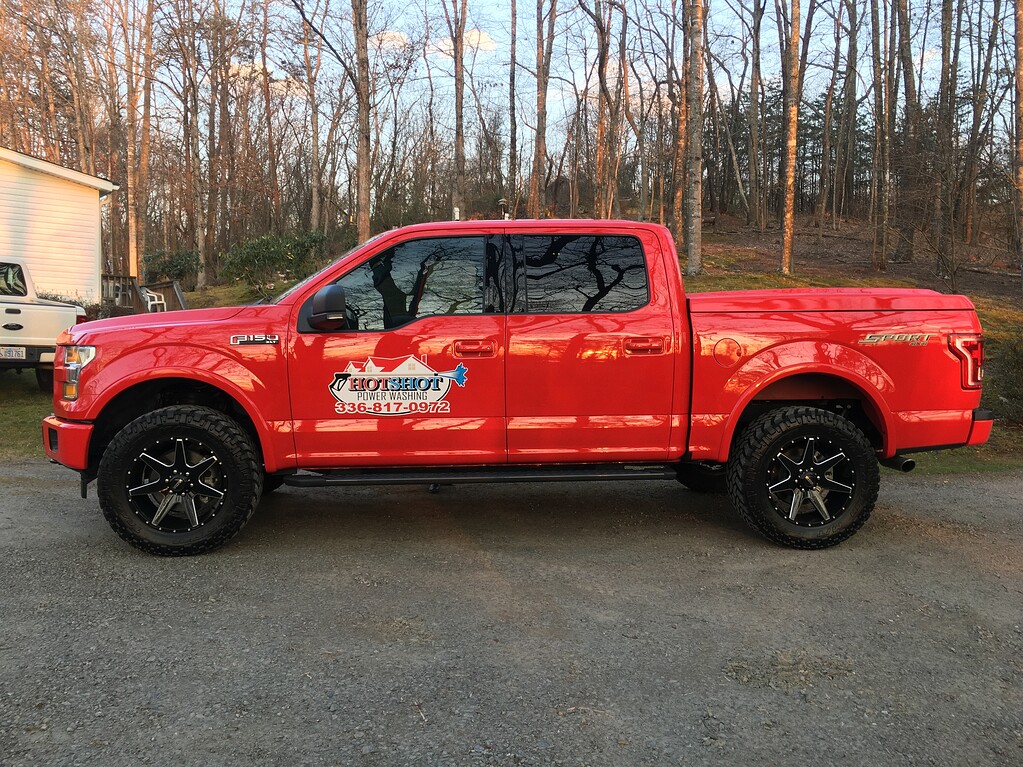 Truck decals - Marketing - Pressure Washing Resource