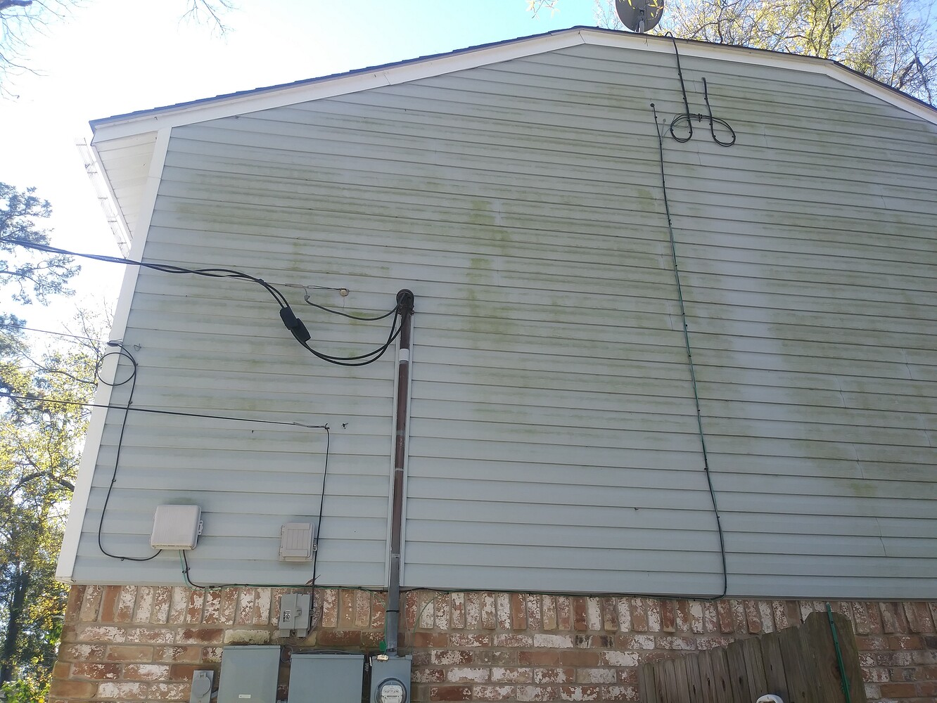 Washing Around powerlines connecting to house? - Residential - Pressure ...
