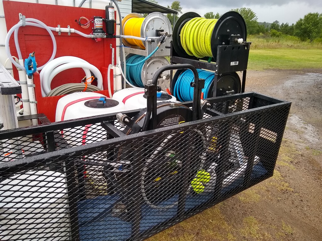 Utilizing Ramp To Store Surface Cleaner - Trailer Builds - Pressure ...