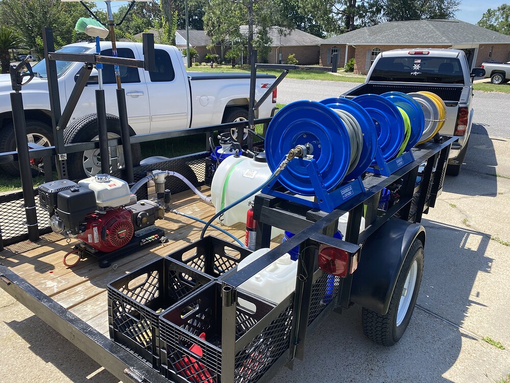 My New Trailer - Trailer Builds - Pressure Washing Resource