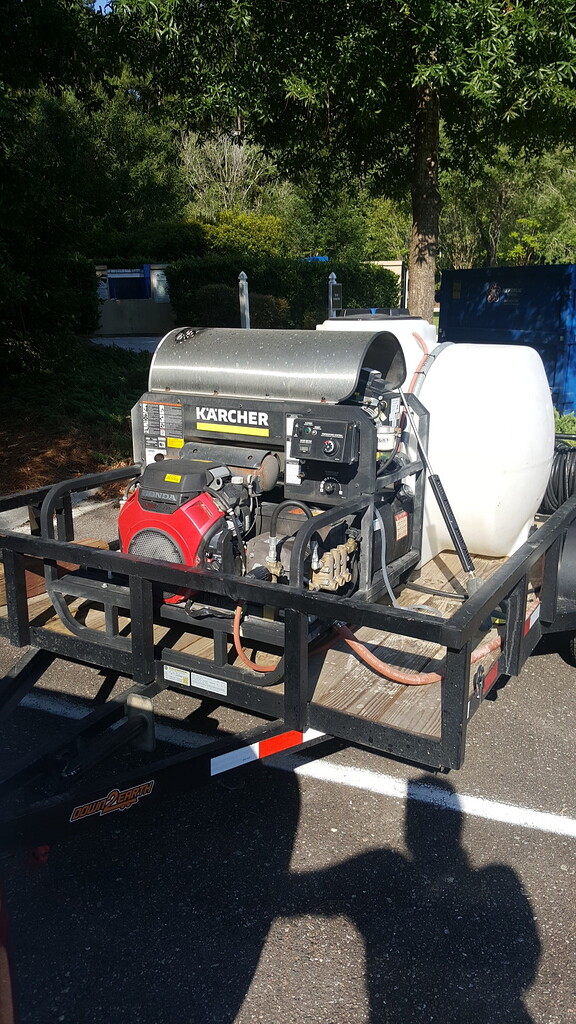 Rented the hot water rig for a big job this weekend - Page 2 - Supplies ...