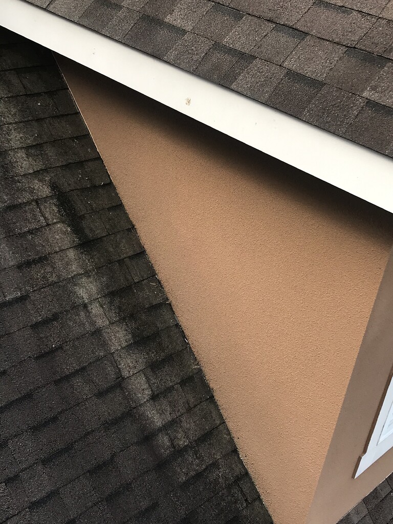 Roof mix splatter on painted stucco? - Pressure Washing Resource