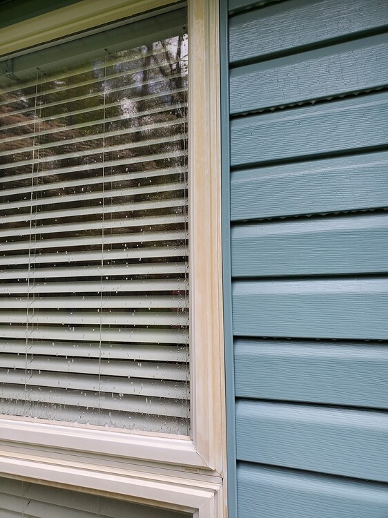 Orange discoloration around windows - Residential - Pressure Washing ...