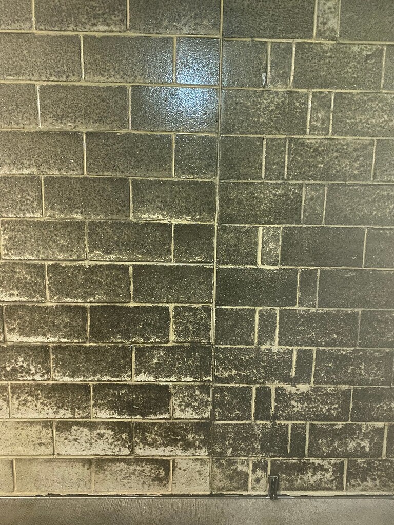 20 Year Old Car Wash Walls - EacoChem ABF - Stains/Surfaces - Pressure ...