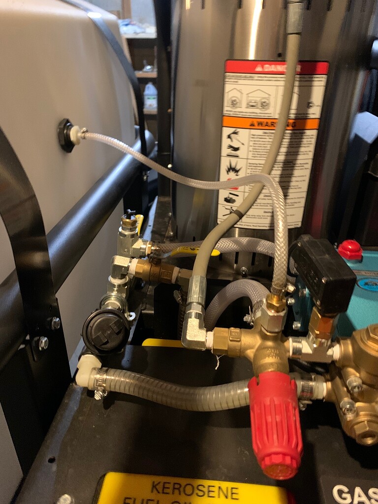 Unloader Sending Water to Tank - Newbie Questions - Pressure Washing ...