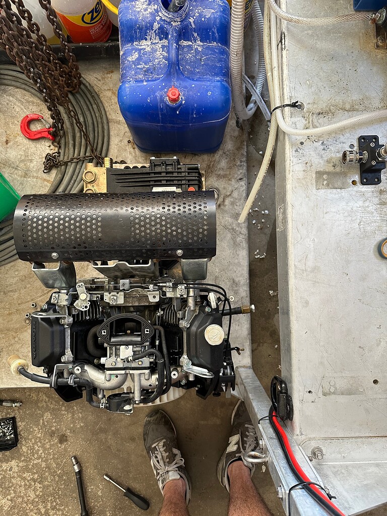 Muffler Heat - Trailer Builds - Pressure Washing Resource