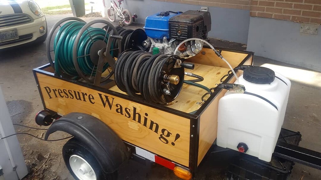 The Littlest Big Trailer Rig - Supplies & Equipment - Pressure Washing ...