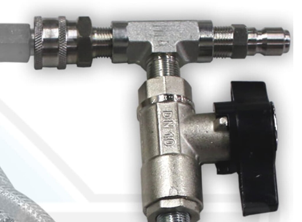 Three way tee on bypass injector - Supplies & Equipment - Pressure ...