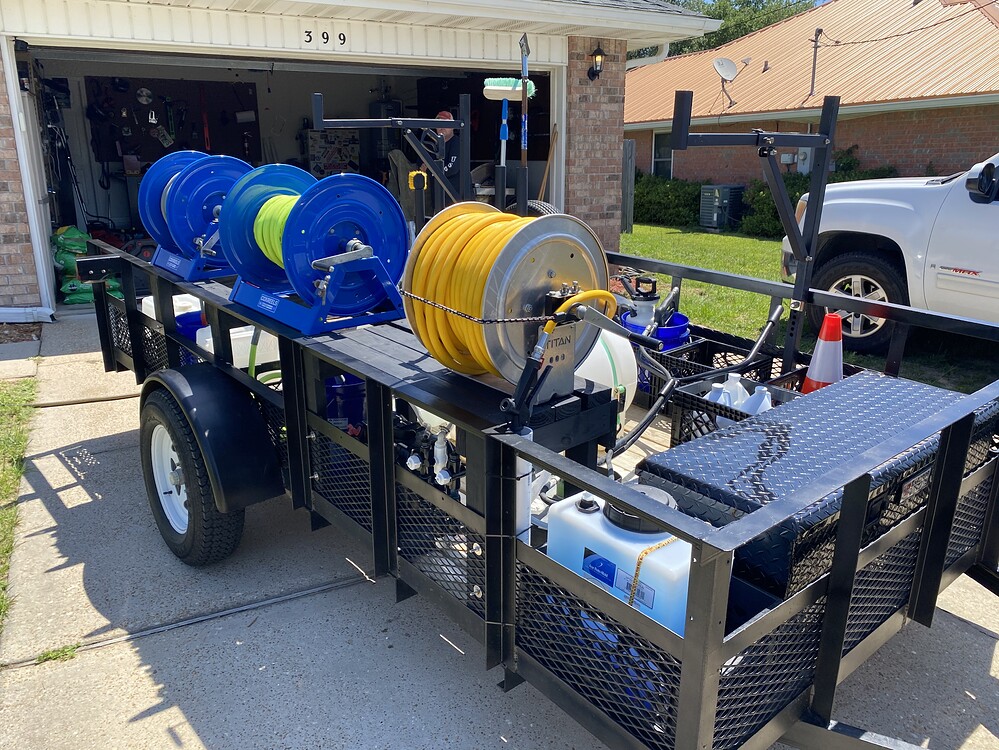My New Trailer - Trailer Builds - Pressure Washing Resource
