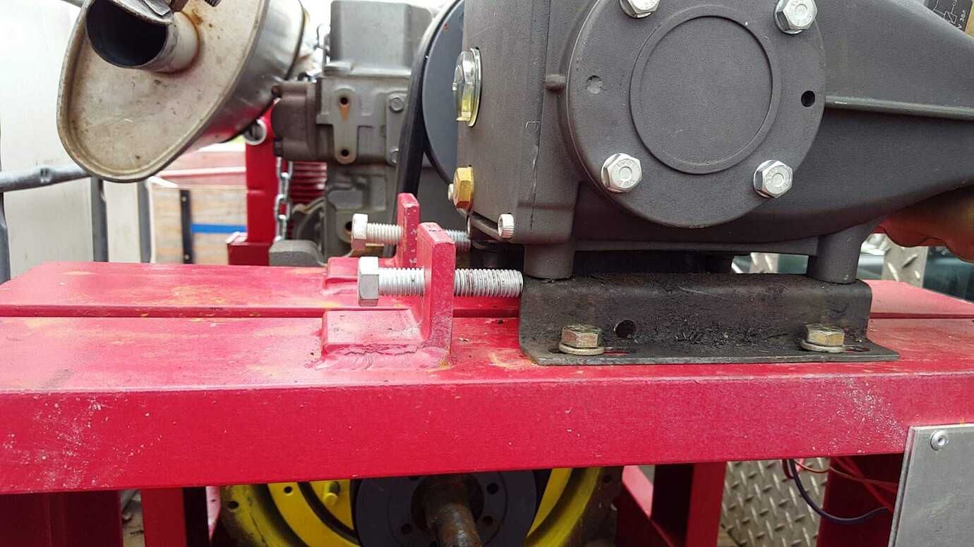 Belt tensioner - Machine Repairs - Pressure Washing Resource