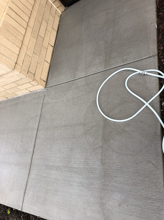 Brushed Concrete Lines - Pressure Washing Resource