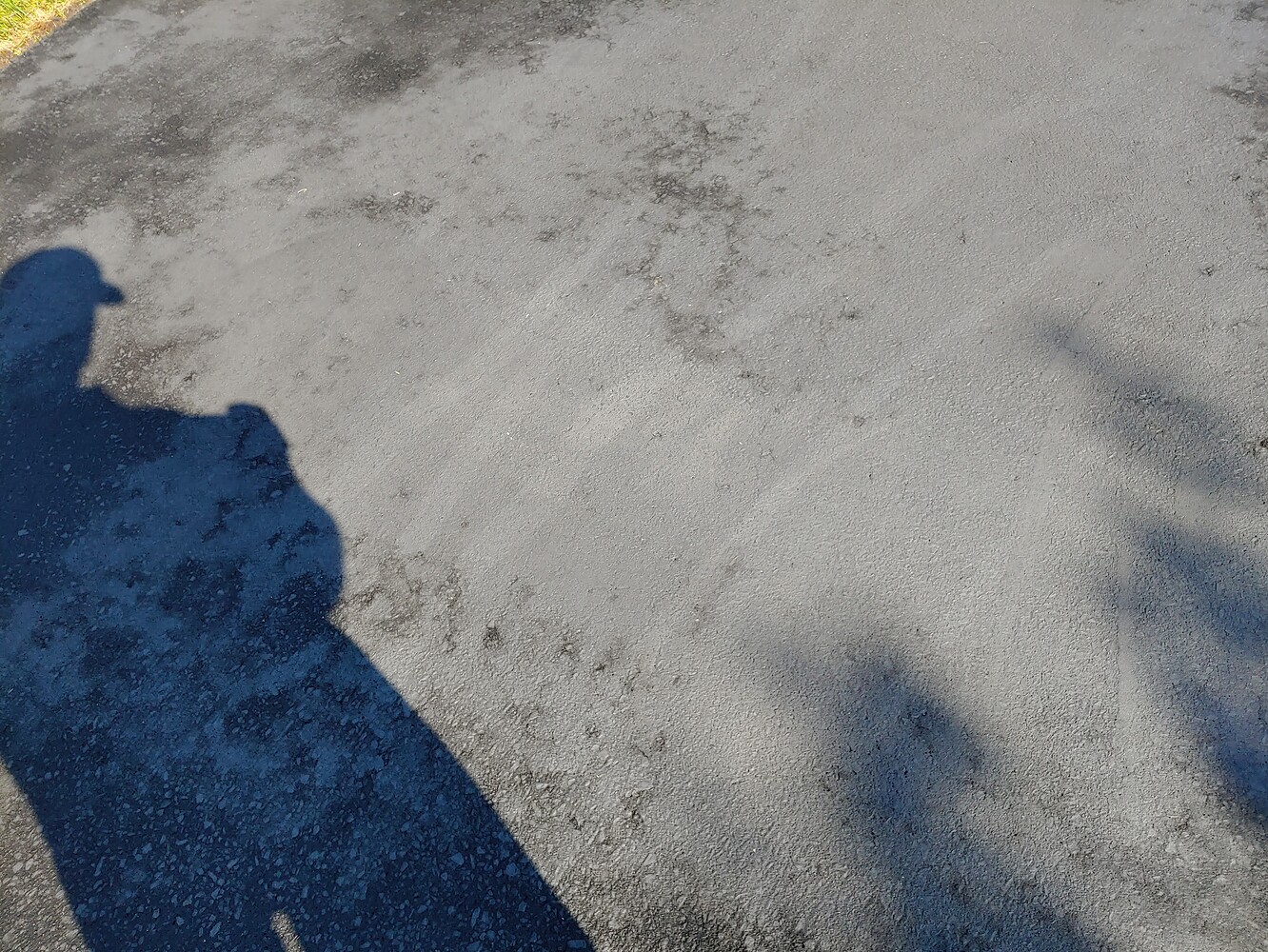 House wash stained asphalt driveway - Residential - Pressure Washing ...