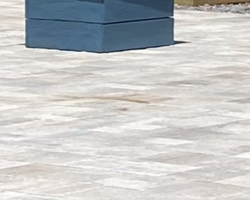 Need help! Fire pit smoke stain in concrete paver - Pressure Washing ...