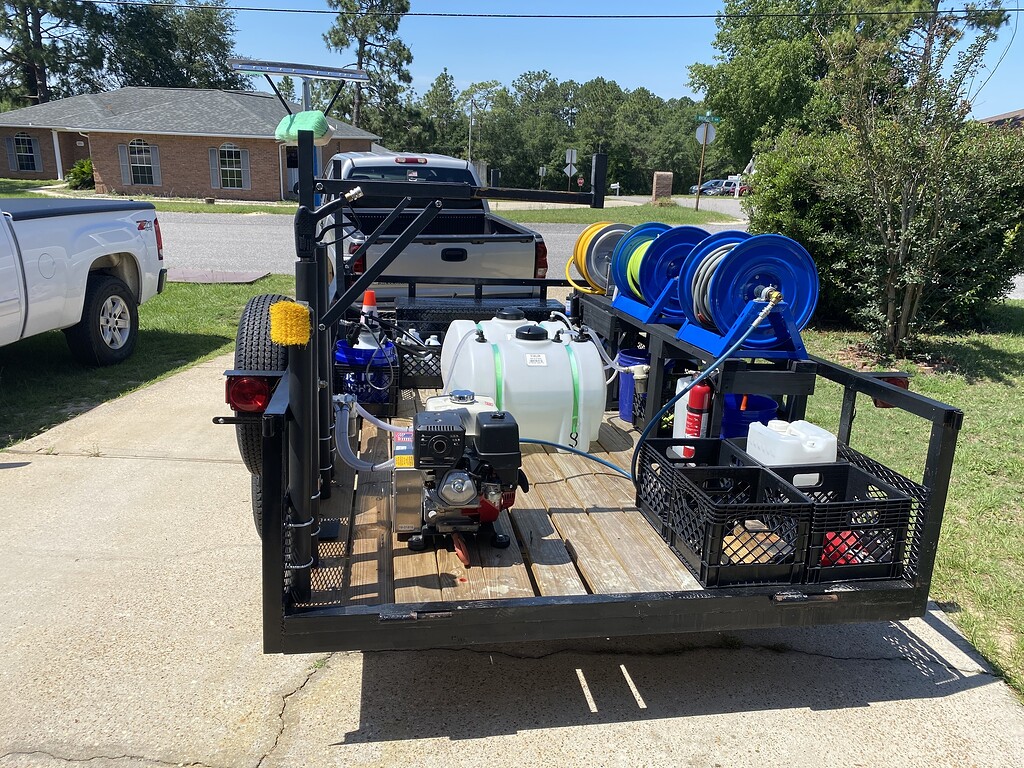 My New Trailer - Trailer Builds - Pressure Washing Resource