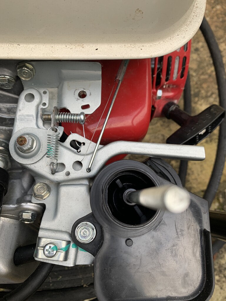 Location of governer spring on GX200 - Machine Repairs - Pressure ...