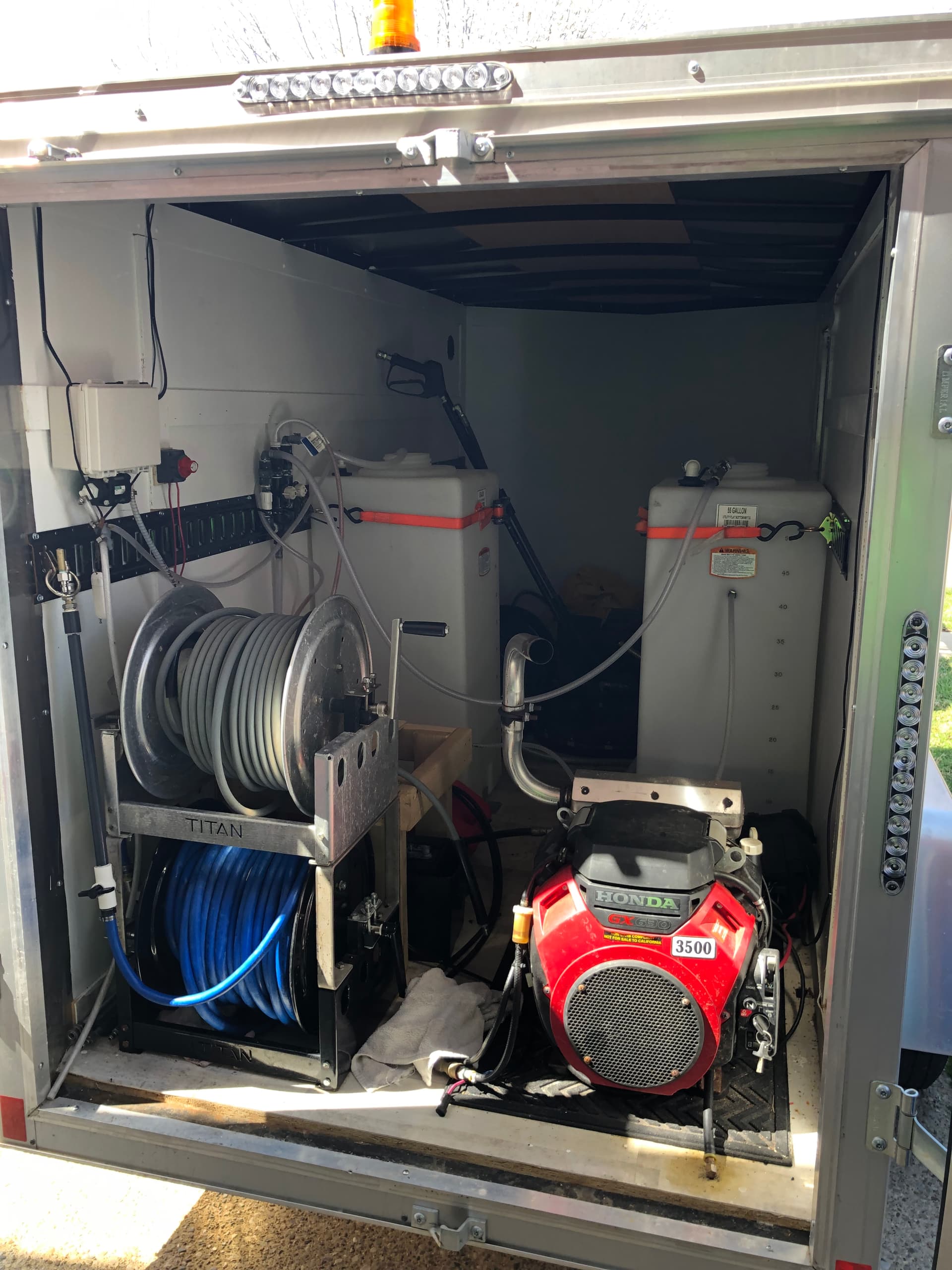 Enclosed trailer job - Pressure Washing Resource