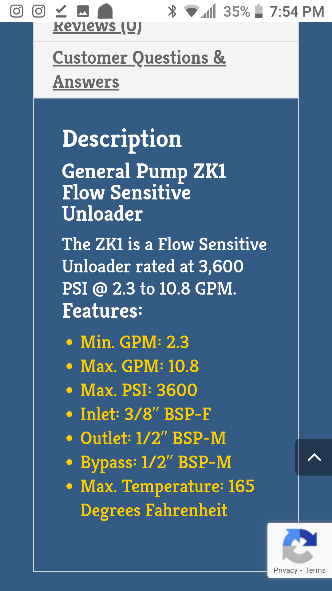 General (z)K-1 unloader redesigned? - Supplies & Equipment - Pressure ...
