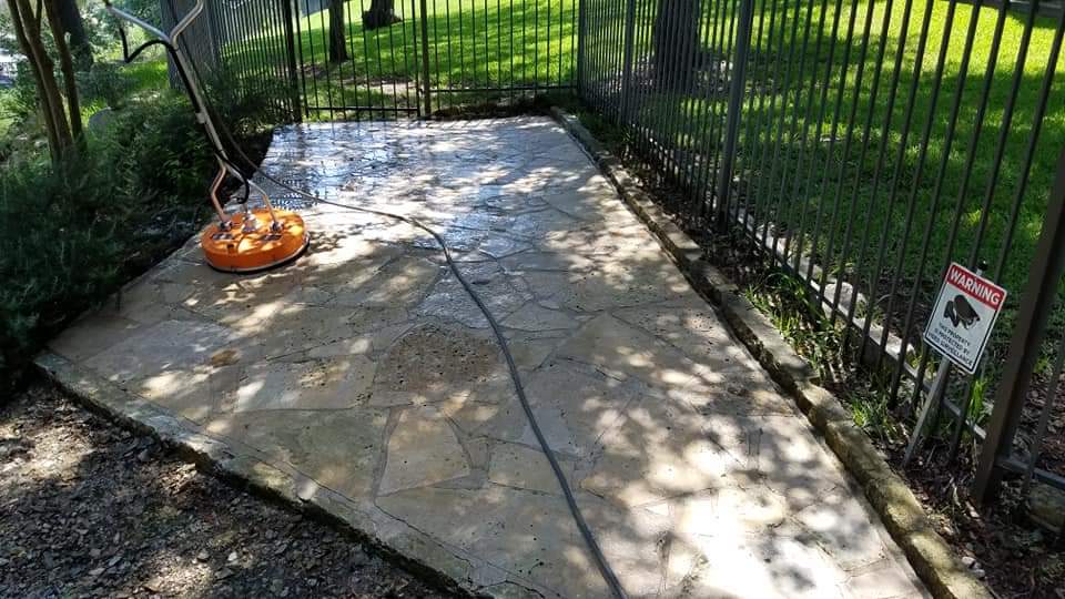 Cleaning coral/landscaping rocks - Residential - Pressure Washing Resource