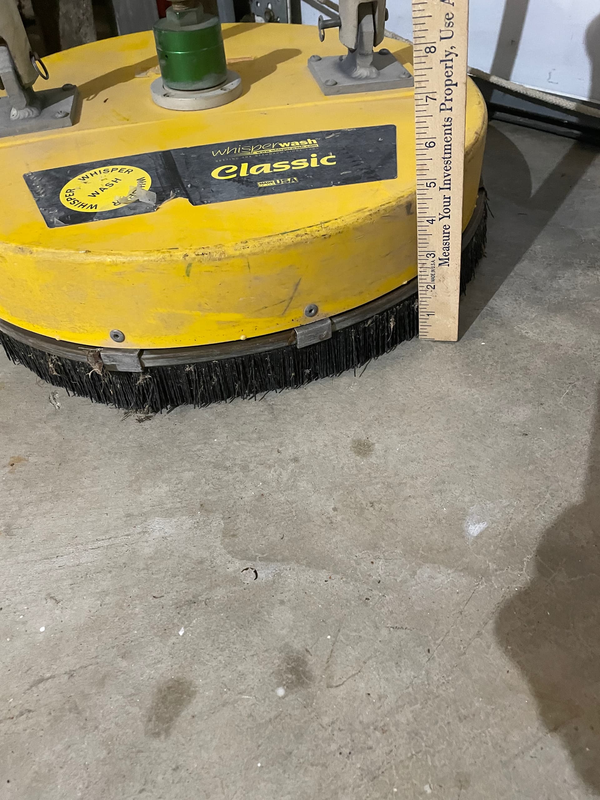Surface cleaner skirt height - Pressure Washing Resource